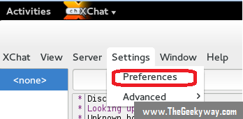 The Geeky Way – How To Save Logs In IRC using XChat